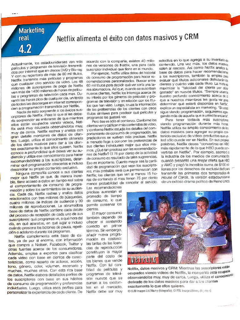 Lectura Netflix CRM-1 | PDF