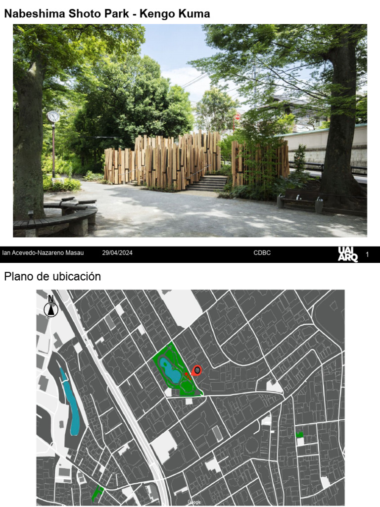 Nabeshima Shoto Park - Kengo Kuma (2) | Descargar gratis PDF | Clima templado | Clima