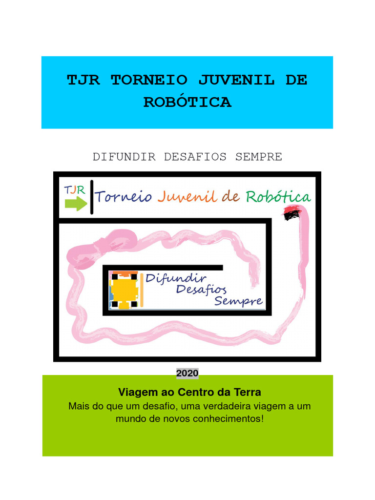 Torneio Juvenil de Robótica 2020 | PDF | Robô | Robótica