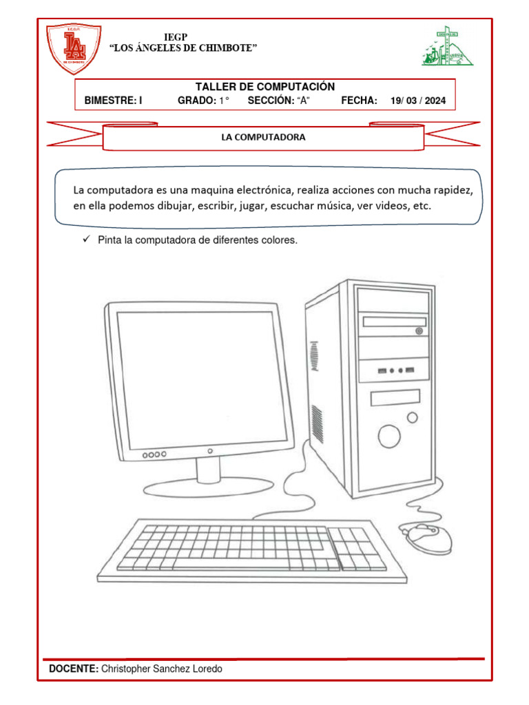 Ficha de Aprendizaje 02-1ero-I Unidad | PDF | Juegos y actividades