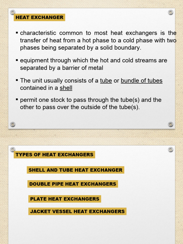 Chapter 3 Heat Exchangers | Download Free PDF | Heat Exchanger | Pipe (Fluid Conveyance)