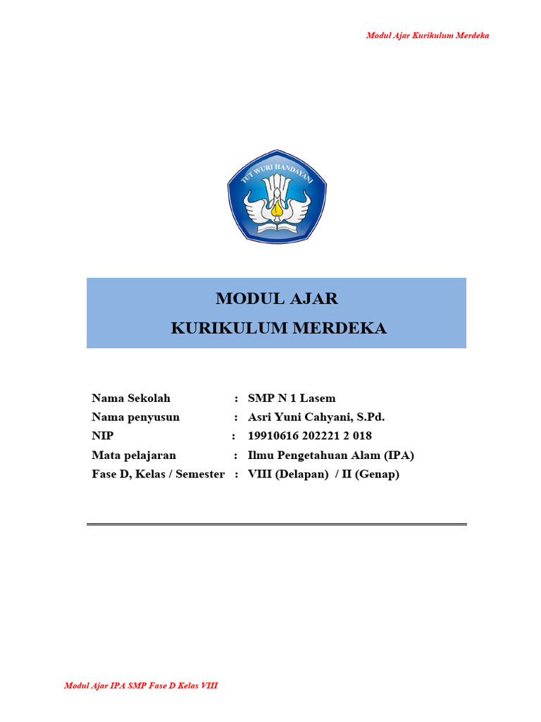 Modul Ajar Observasi Kelas | PDF | Teknologi & Rekayasa Modul Ajar Observasi Kelas | PDF | Teknologi & Rekayasa