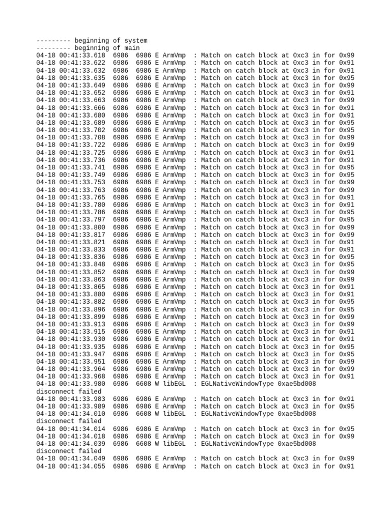Debugging Android App Errors | PDF | Java (Programming Language) | Android (Operating System)