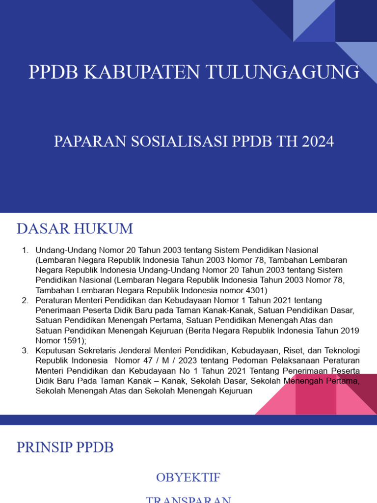 ppt ppdb | PDF