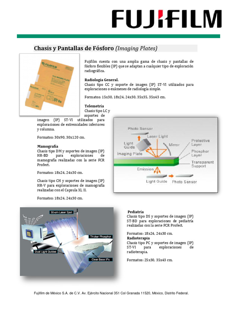 FCR Brochure IP - Cassette | PDF | Medicina | Especialidades Medicas
