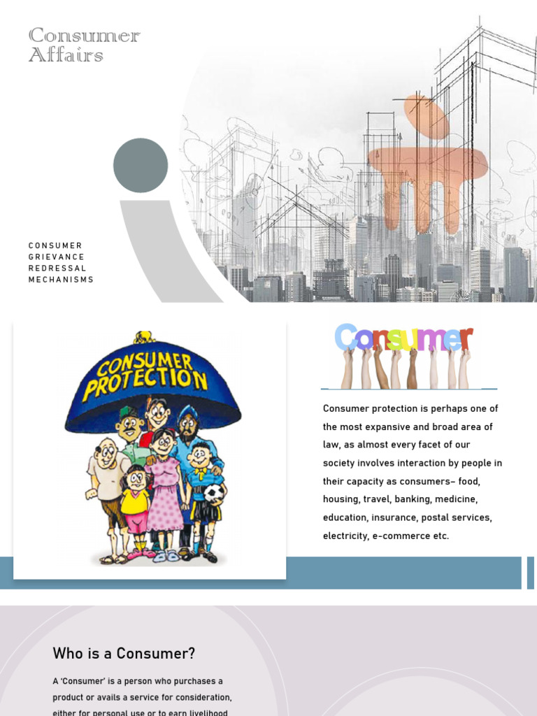 Unit 3 - Consumer Grievance Redressal Mechanisms | PDF | Consumer ...
