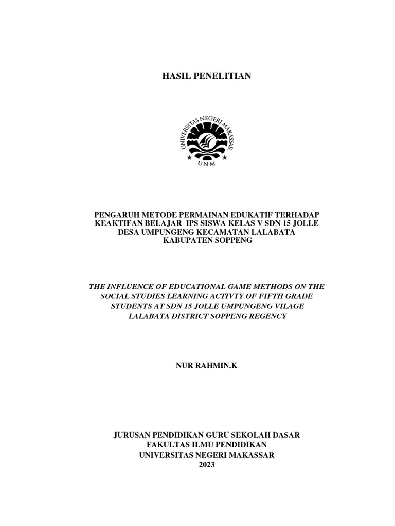 Hasil Konsul 2 Bu Jauhar | PDF