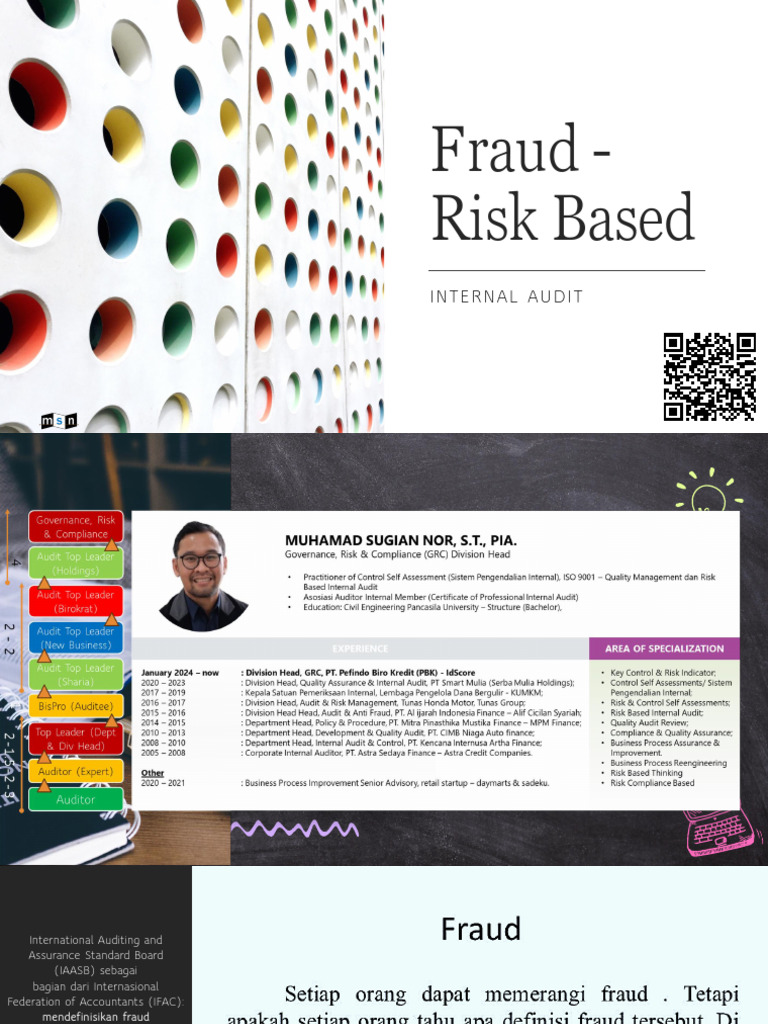 Fraud Risk Based-Audit Msn Silabus Jun2024 | PDF
