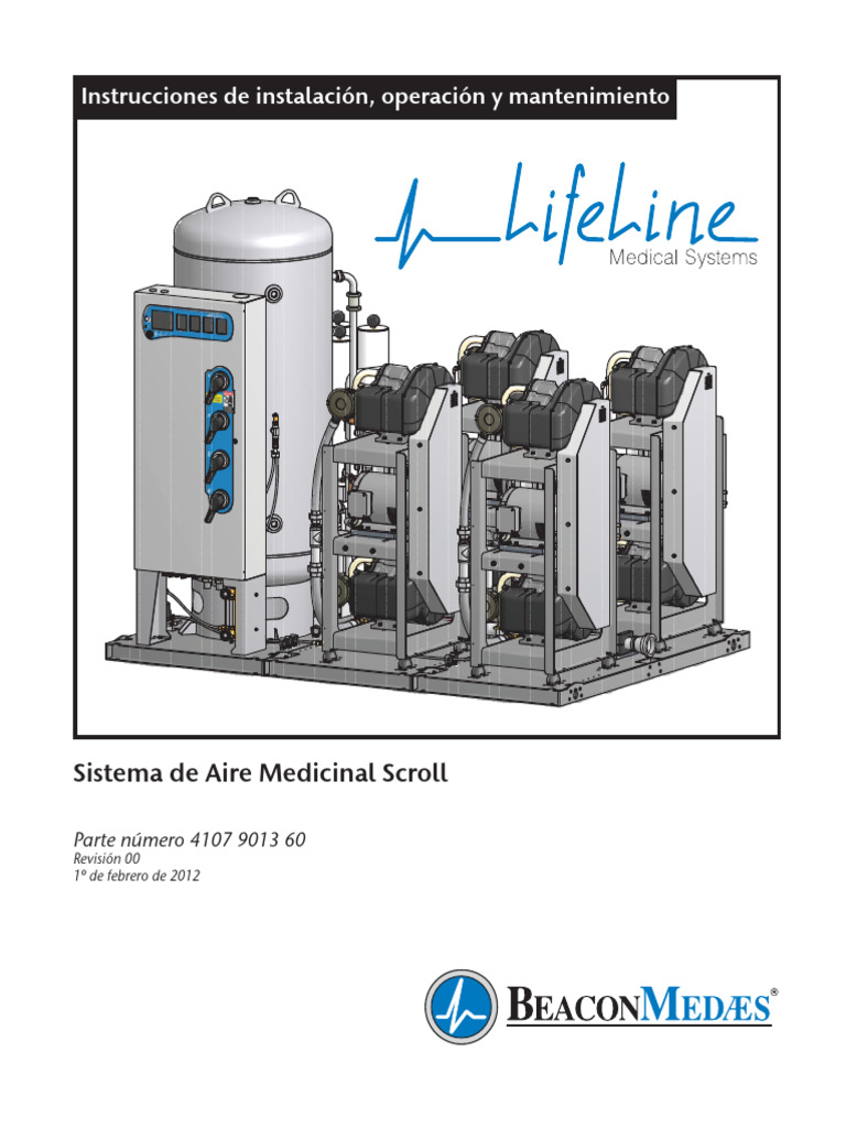 Spanish__Lifeline_Medical_Scroll_Air_System_OM_4107_9013_60_0 | PDF | Ingenieria Eléctrica ...