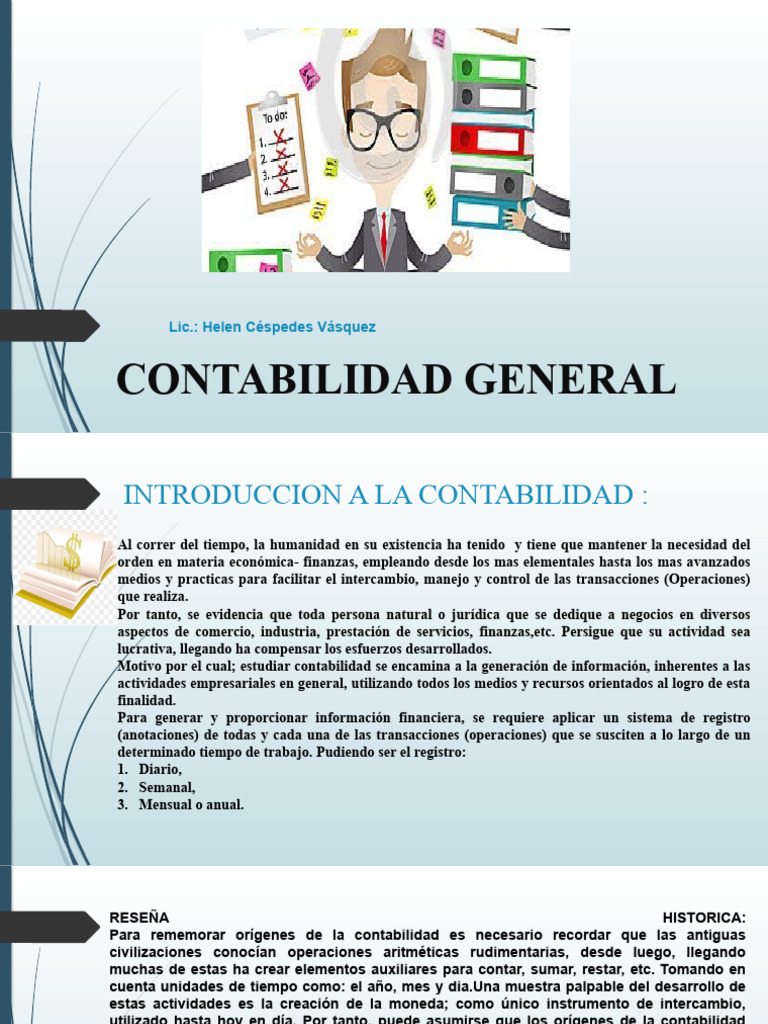 Contabilidad General | PDF | Contabilidad | Business