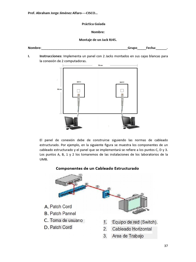 Cableado Estructurado | PDF