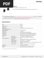 Keyence IV3-G600CA Data Sheet | PDF | Lighting | Pixel