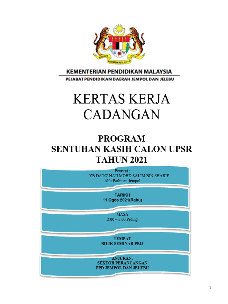Sentuhan Kasih Upsr 2021 | PDF