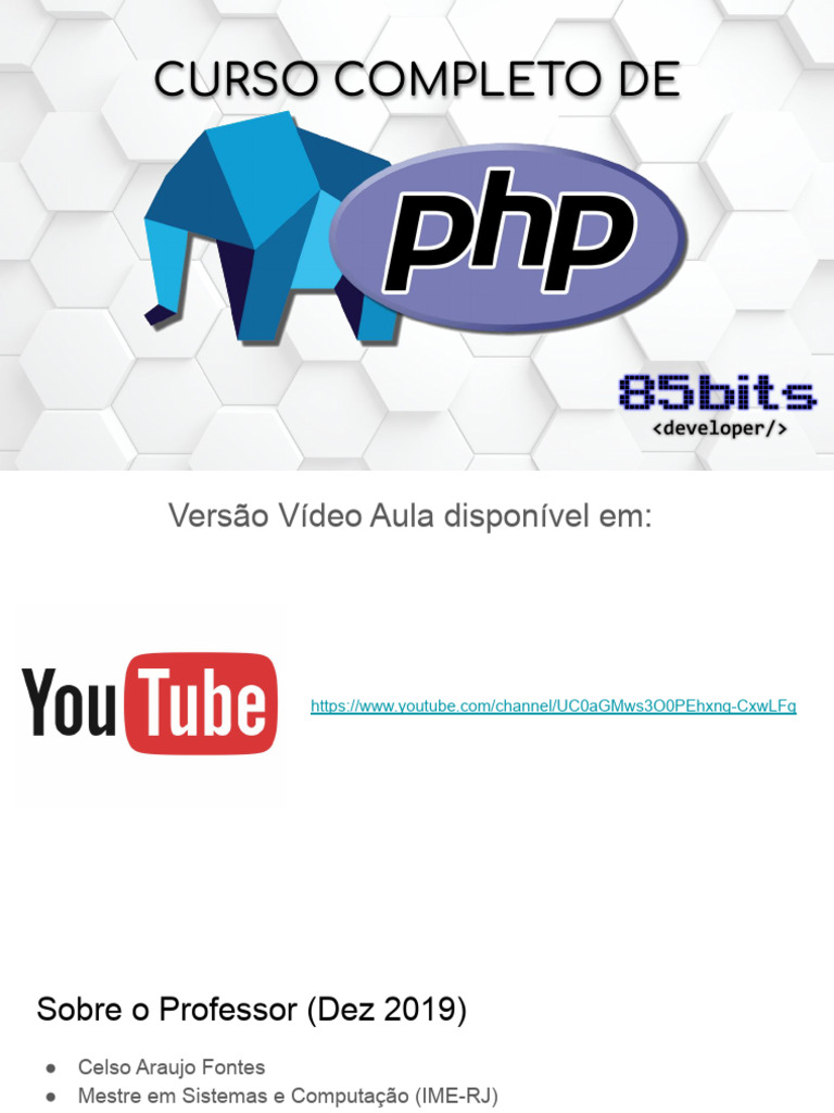 85 Bits - PHP | PDF | Php | Controle de fluxo