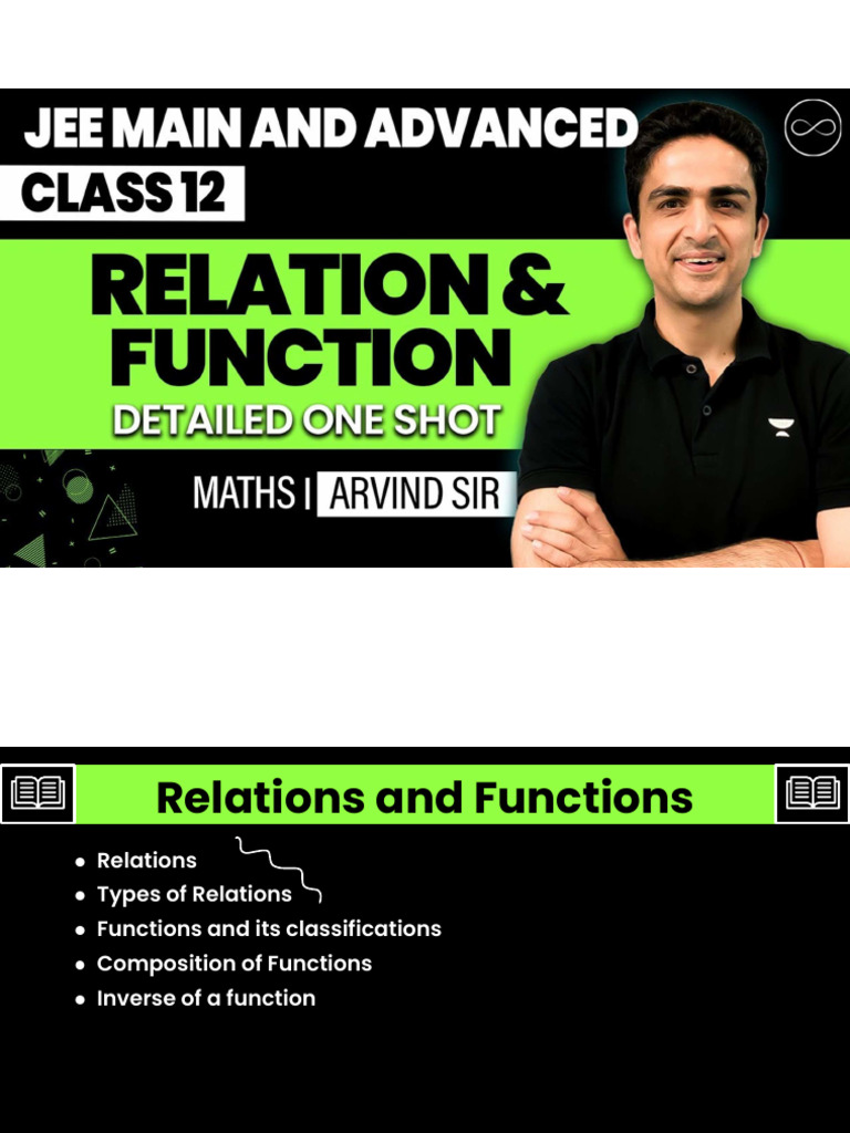 Relation & Functions 4th June | Download Free PDF | Function (Mathematics) | Mathematical Objects