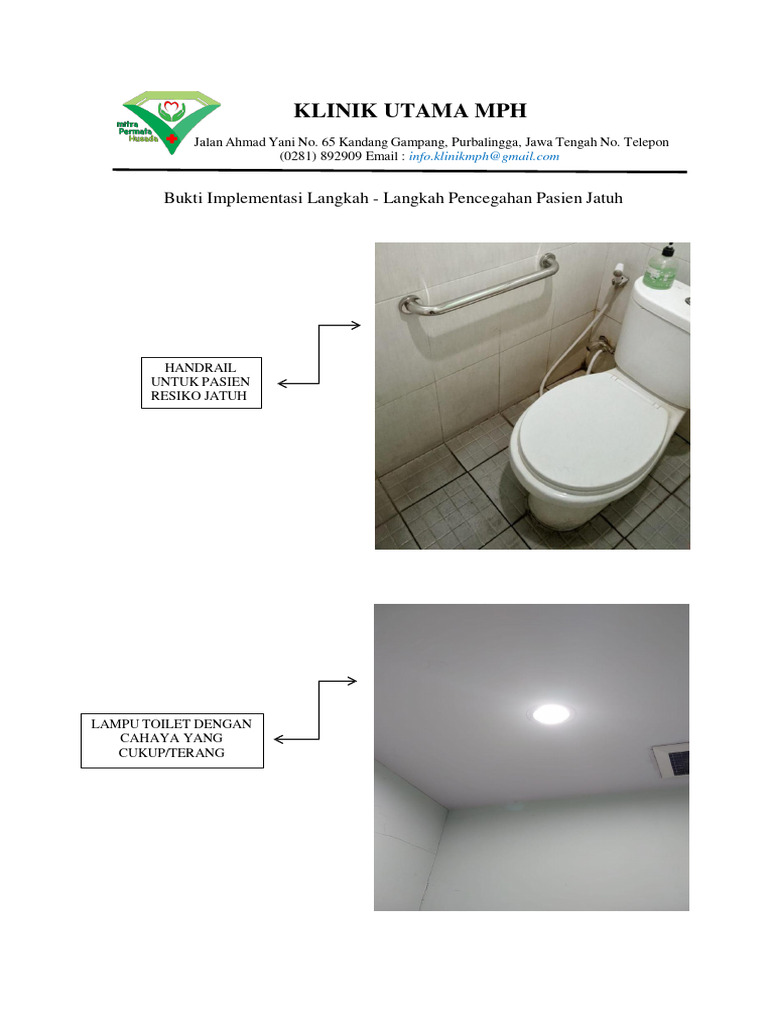 Ada Bukti Implementasi Langkah-Langkah Pencegahan Pasien Jatuh | PDF