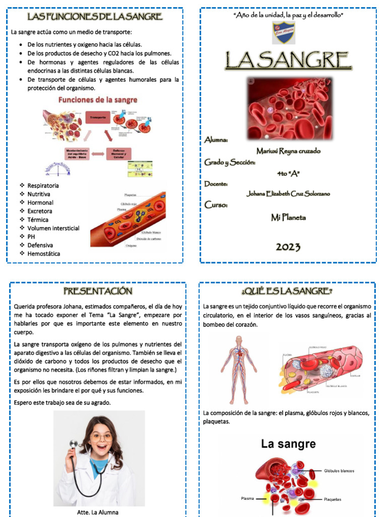la sangre | PDF | Sangre | Anatomía