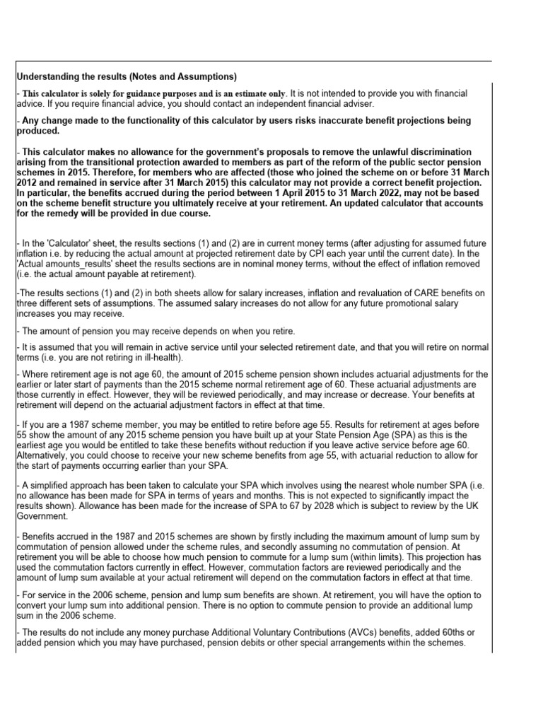 Police E W Pension Calculator | PDF | Retirement | Pension