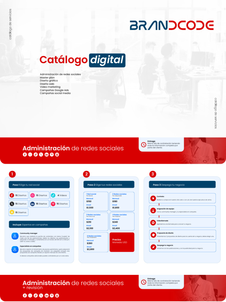 BRAND CODE Catalogo 2024 Corregido | PDF | Youtube | Facebook