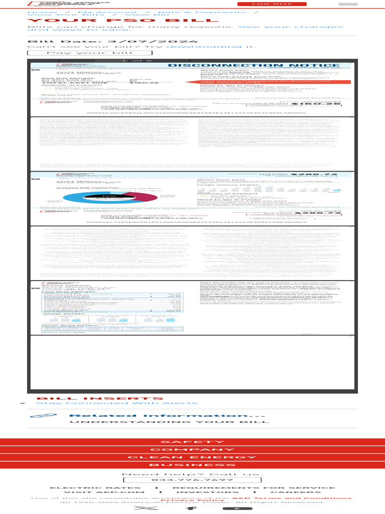 MBS - Billling Statements Base Application - BillPDF | PDF | Fee | Payments