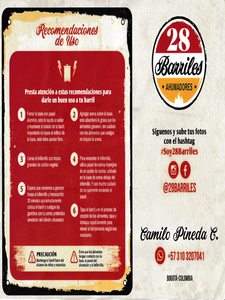 Manual 28 Barriles | PDF