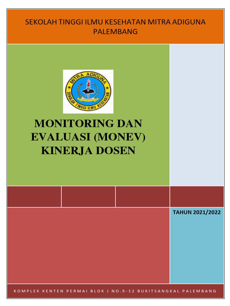 Pedoman Monev Kinerja Dosen | PDF | Karier & Perkembangan | Pengelolaan Keuangan & Uang