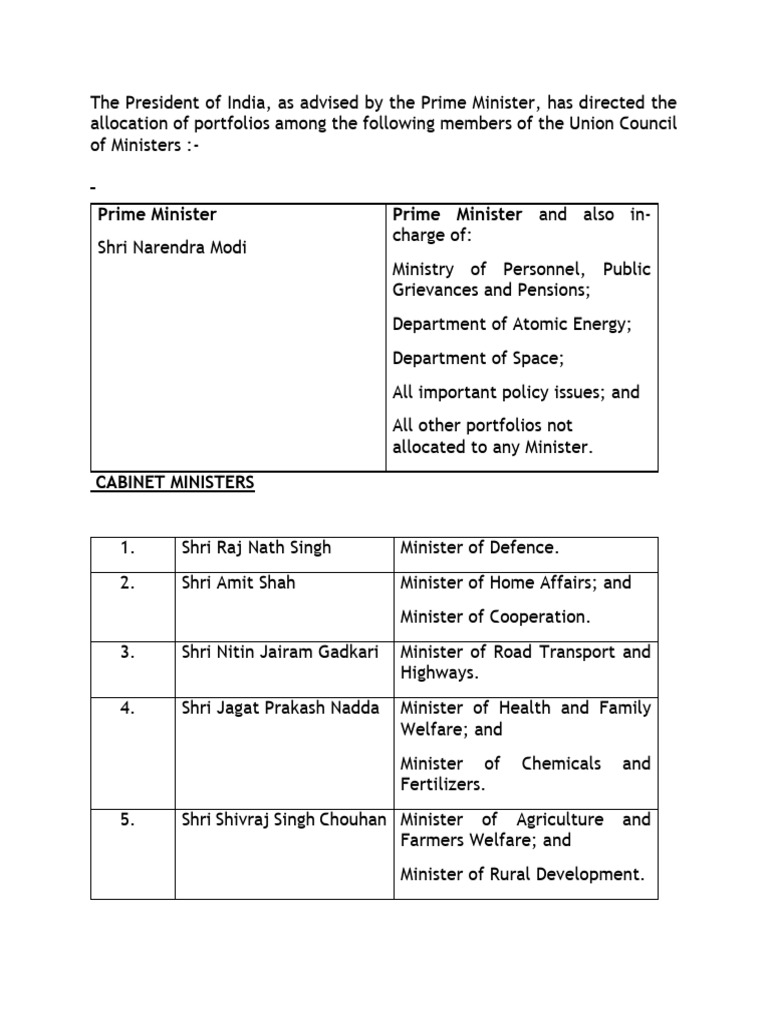 The President of India 1 | PDF | Government Of India