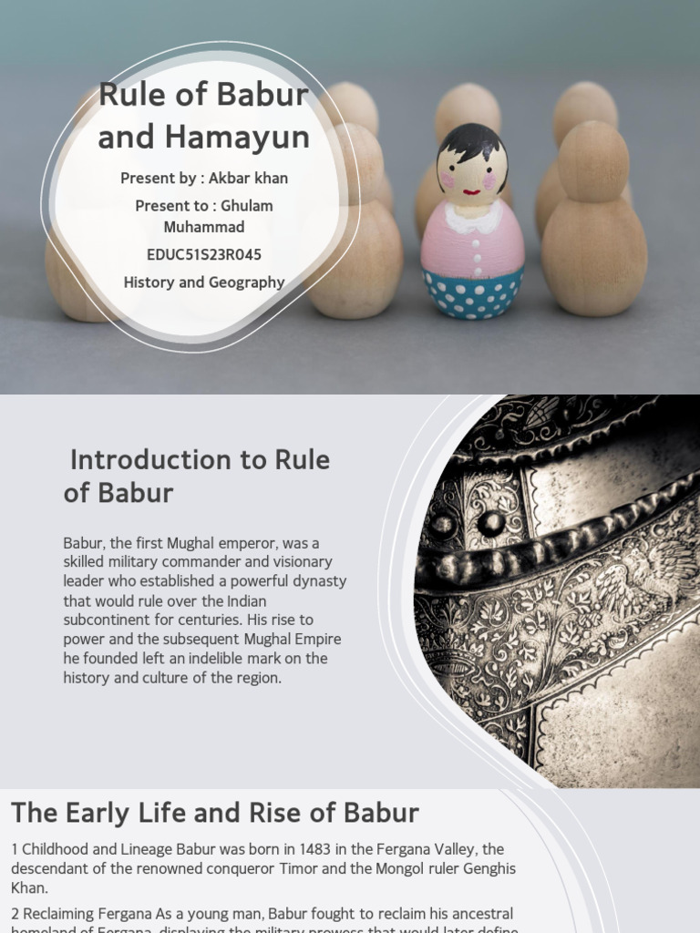 Rule of Babur | Download Free PDF | Mughal Empire | Governance