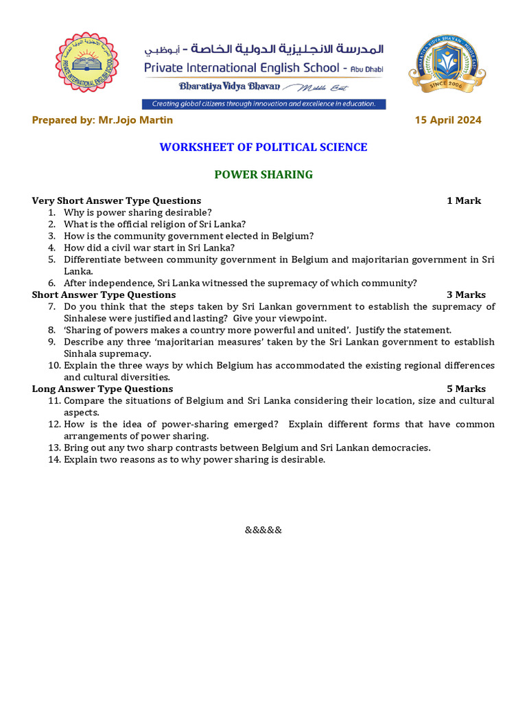 Gr10 Pos Ch1 Assign2 | PDF | Social Science