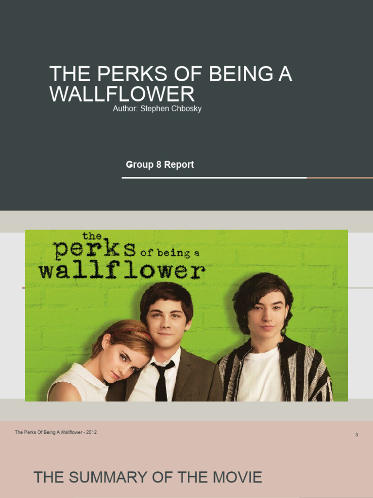 THE PERKS OF BEING A WALLFLOWER | PDF | Behavioural Sciences
