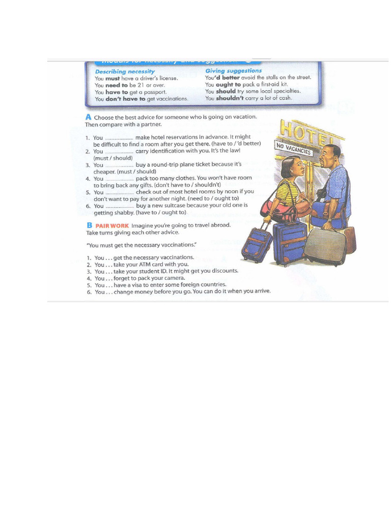 Modals For Necessity and Obligation | PDF