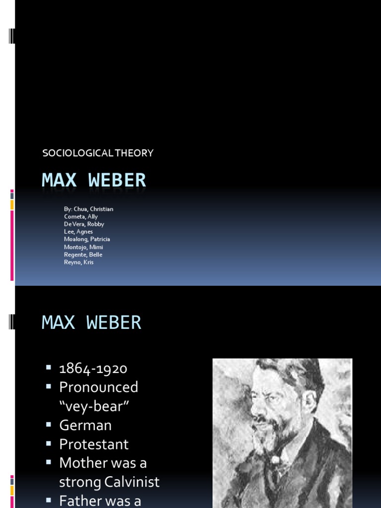 Max Weber | PDF | Max Weber | Rationality