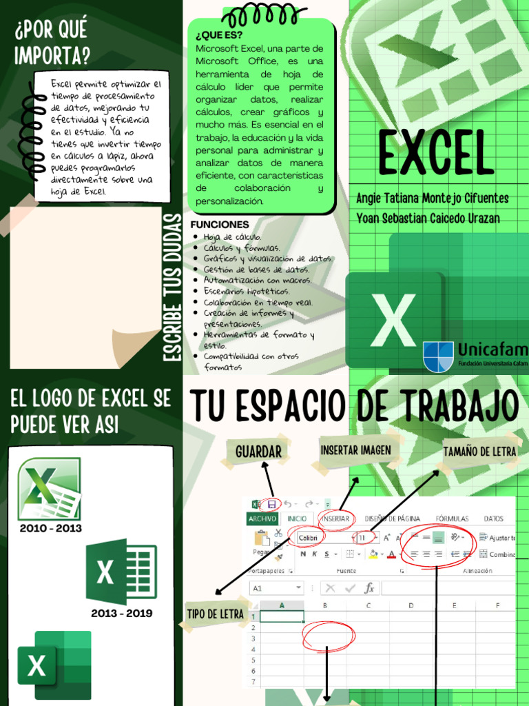 Folleto Excel Basico 2 | Descargar gratis PDF | Microsoft Excel ...