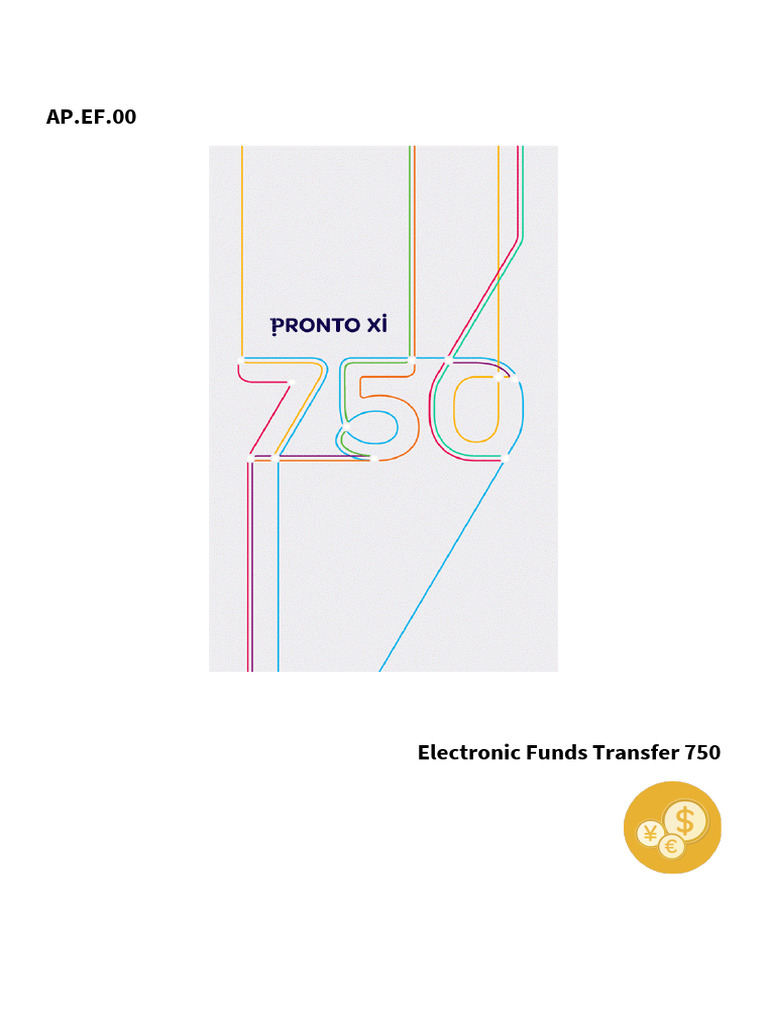 AP.EF.00 EFT 750 | PDF | Accounts Payable | Cheque