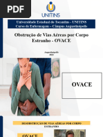 Apostila - Ovace | PDF | Reanimação cardiopulmonar | Doenças e distúrbios