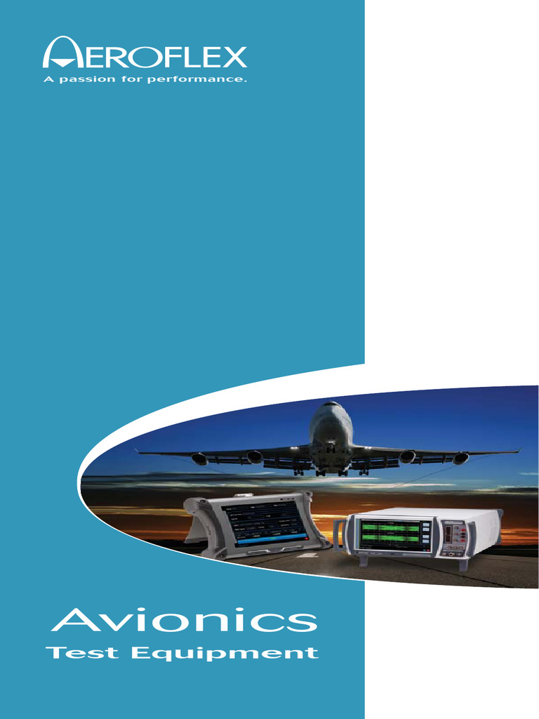 Aeroflex Test Equipment Catalog | PDF | Radio | Avionics