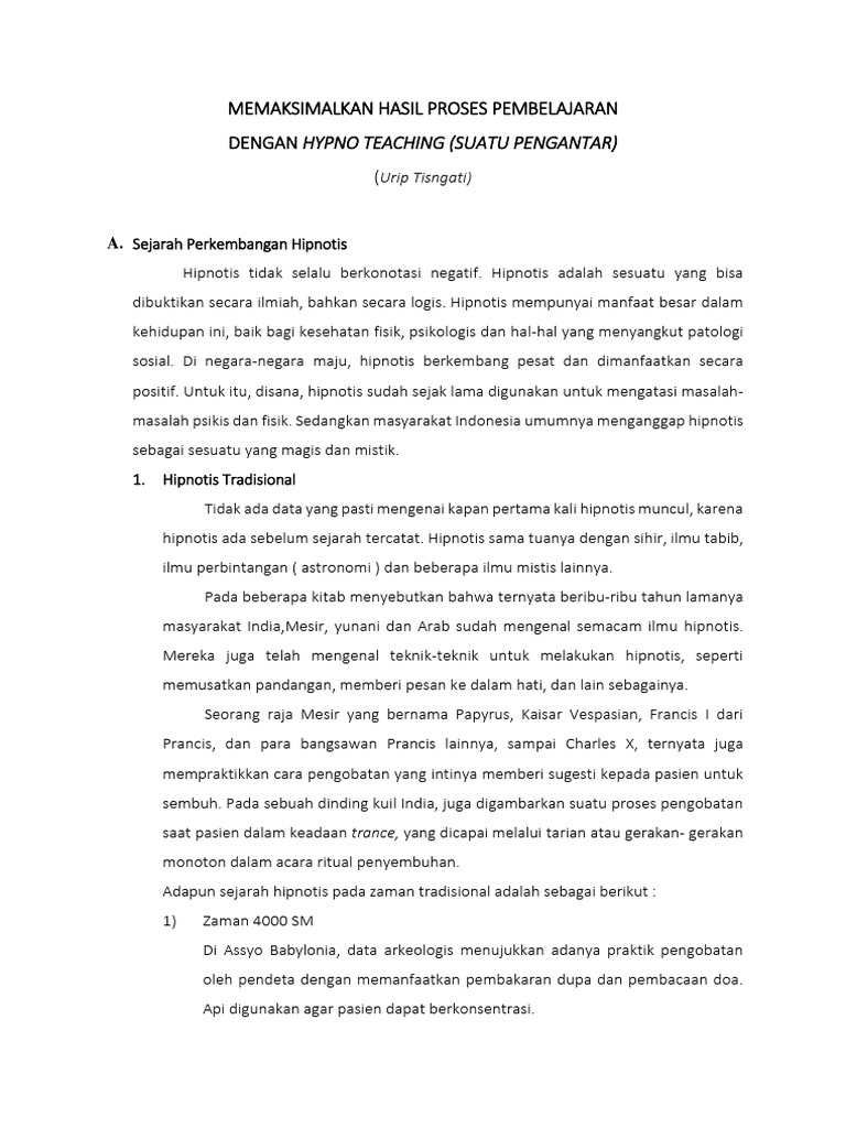 Ebook Hypnoteaching | PDF