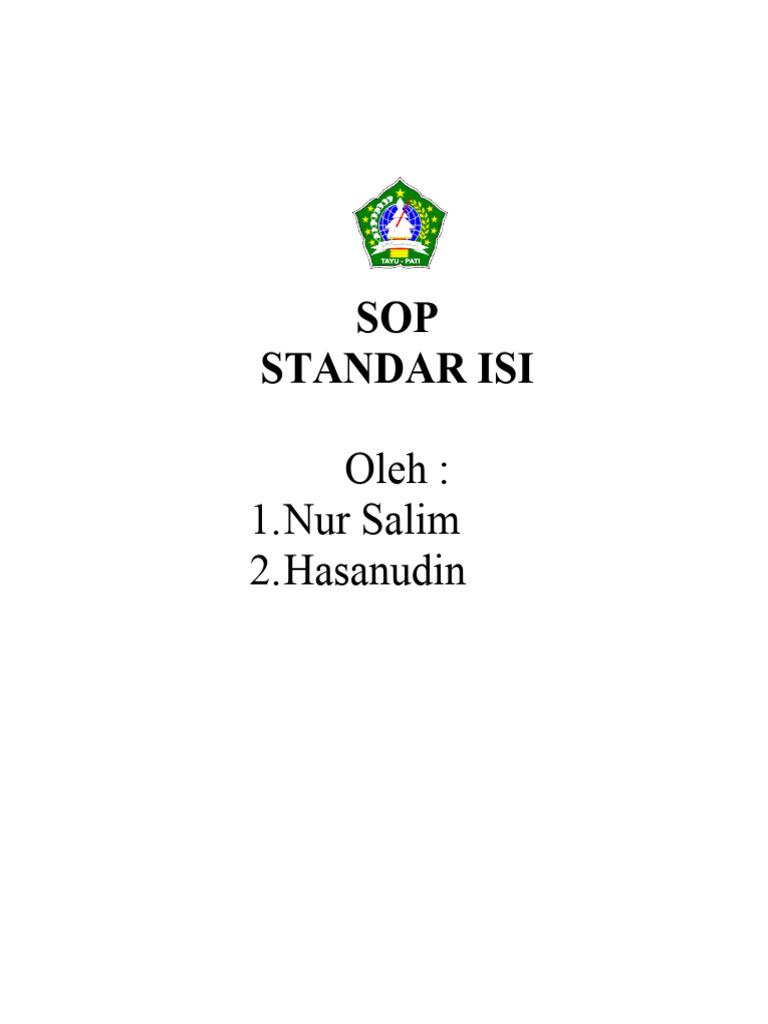 Sop Penyusunan Kurikulum Merdeka Pdf