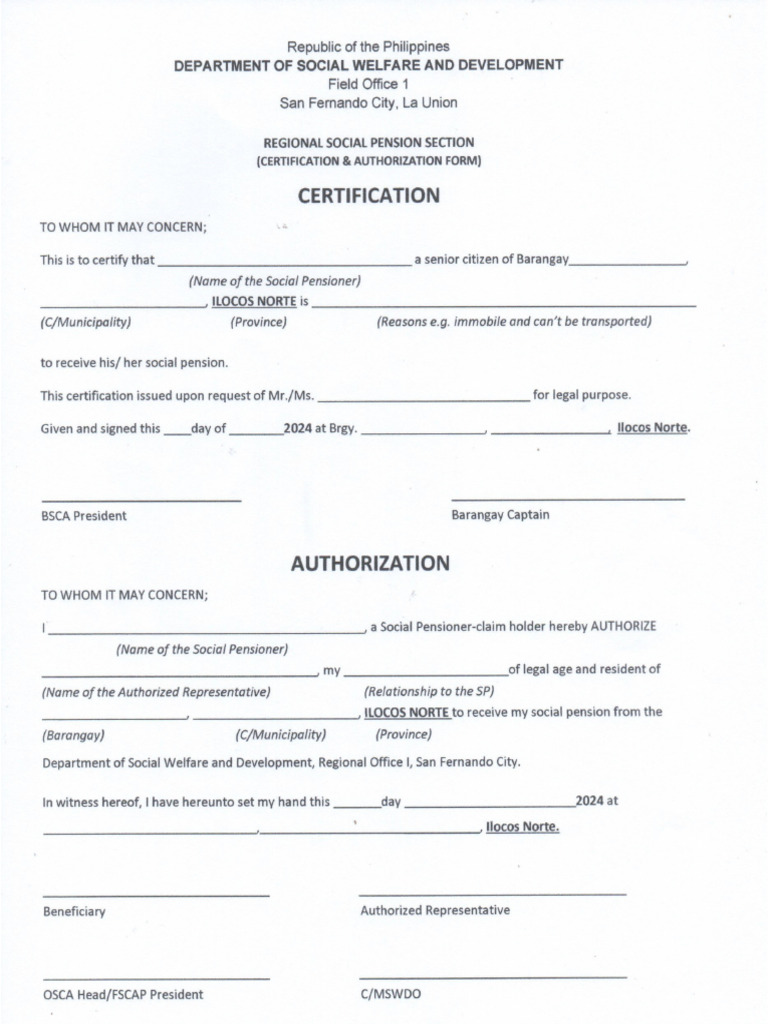 SocPen-Authorization-Letter | PDF