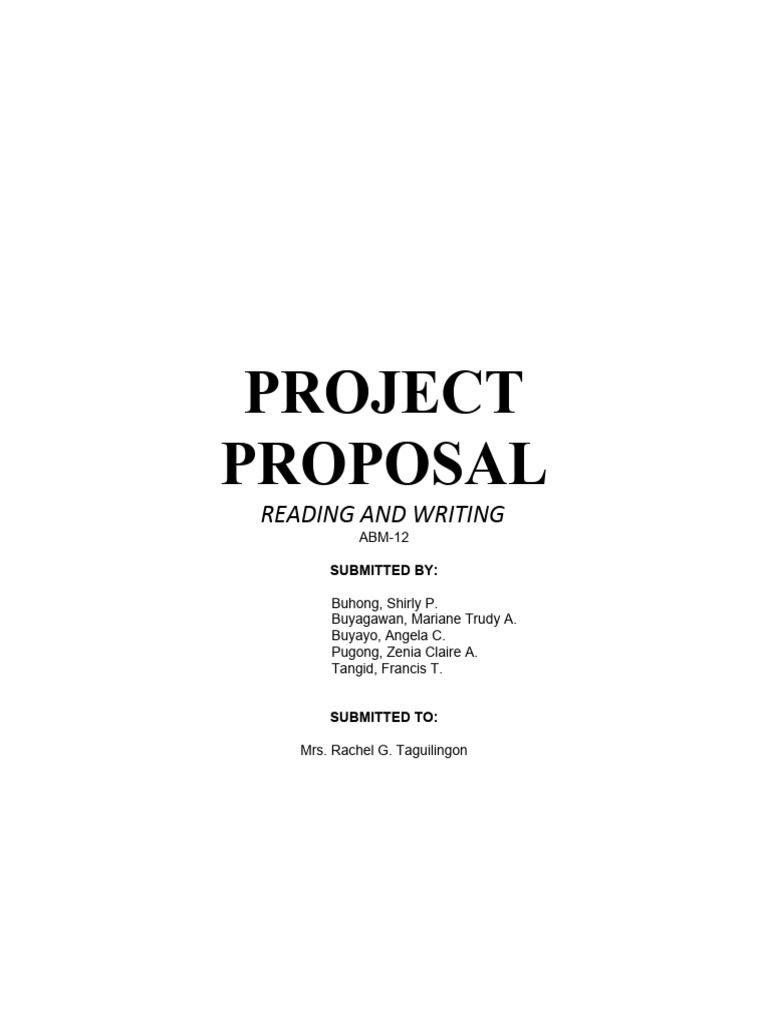 PROJECT-PROPOSAL | PDF | Printer (Computing) | Risk