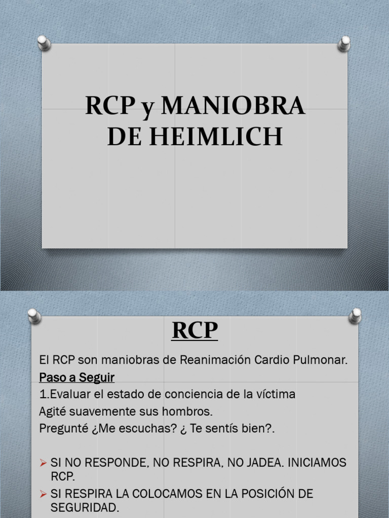 Primeros Auxilios y RCP | Descargar gratis PDF | Reanimación cardiopulmonar