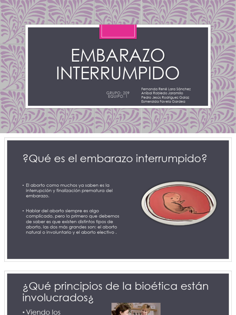 Embarazo Interrumpido | PDF | Estilo de vida