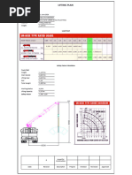 Lifting Plan Calculation (STC250) | PDF | Microsoft Excel | Crane (Machine)