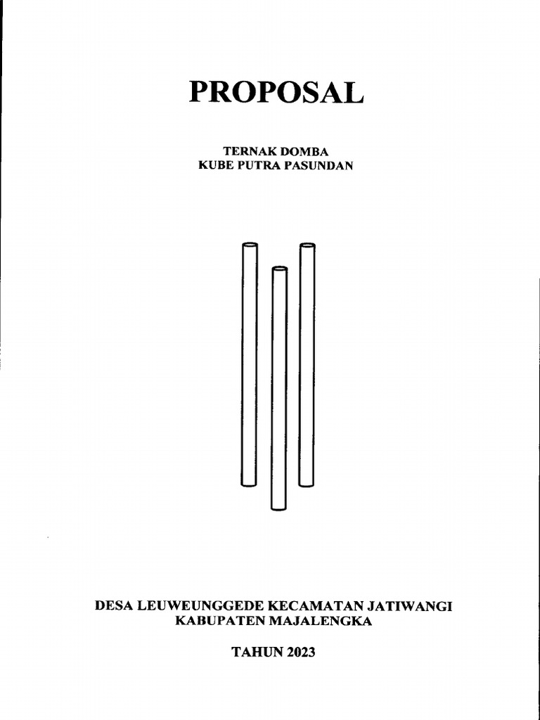 PROPOSAL KUBE | PDF