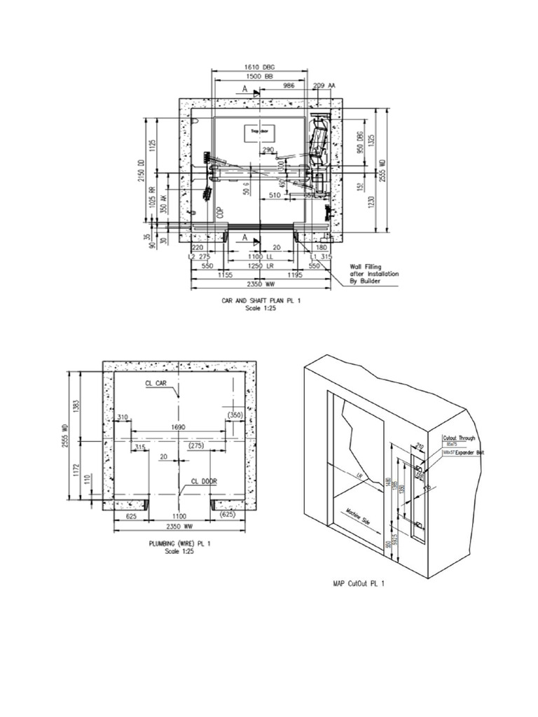 Openingan Pintu Lift | PDF