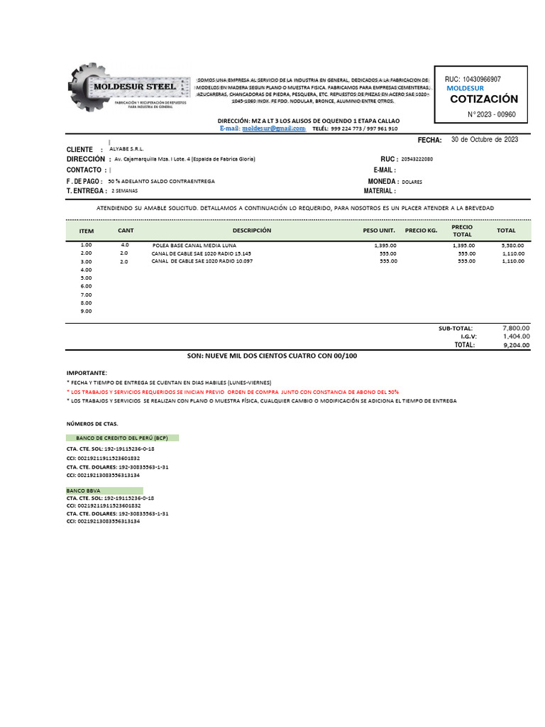 Alyabe Mecanizado Carrete | PDF | Rieles
