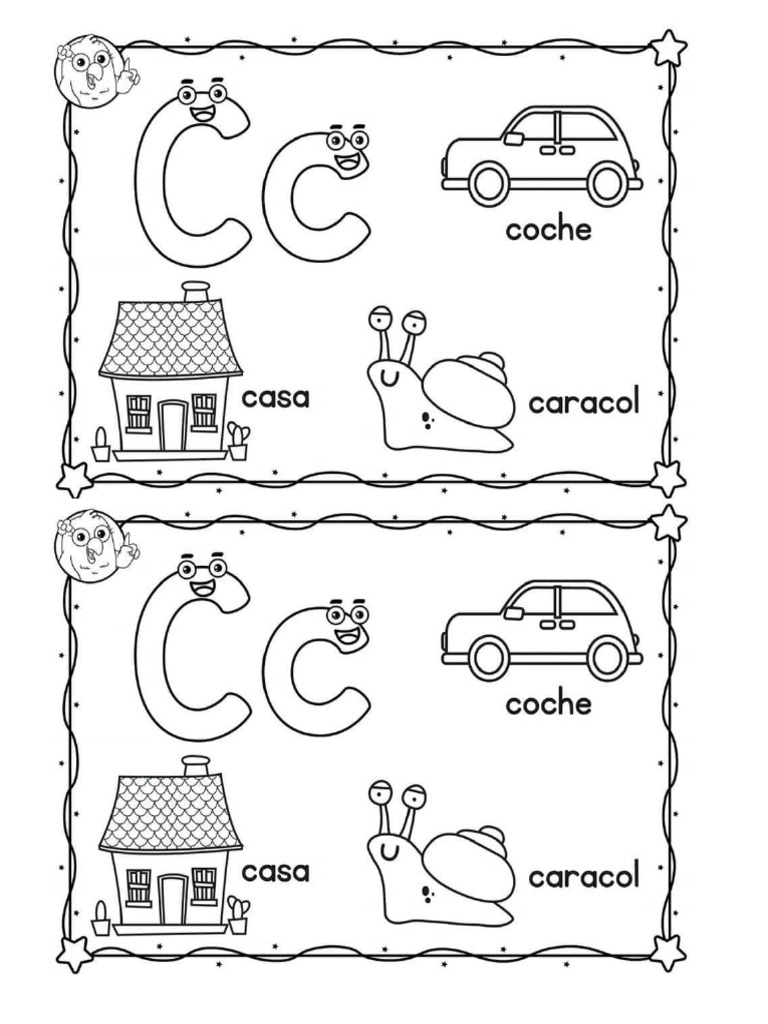 Actividad Letra Ca Co Cu | PDF