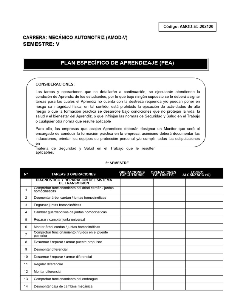 Amod Amod-516 Pea | PDF | Transmisión automática