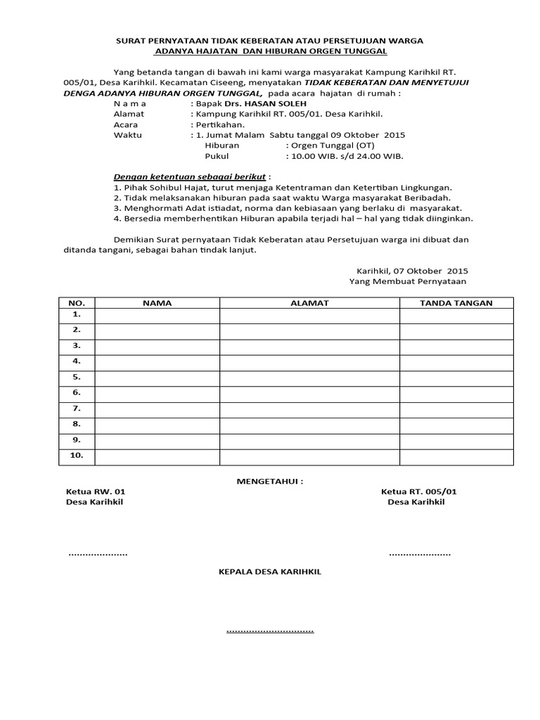 Persetujuan Lingkungan OT | PDF