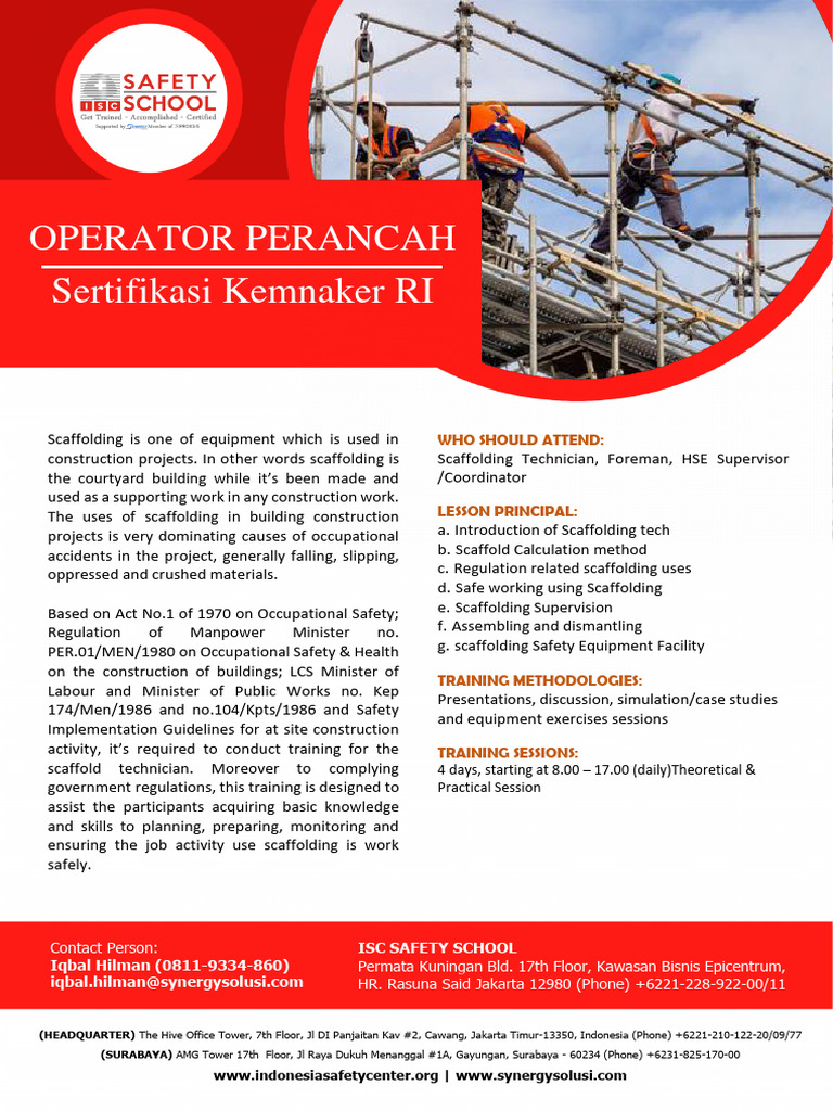 Basic Scaffolding | PDF | Safety